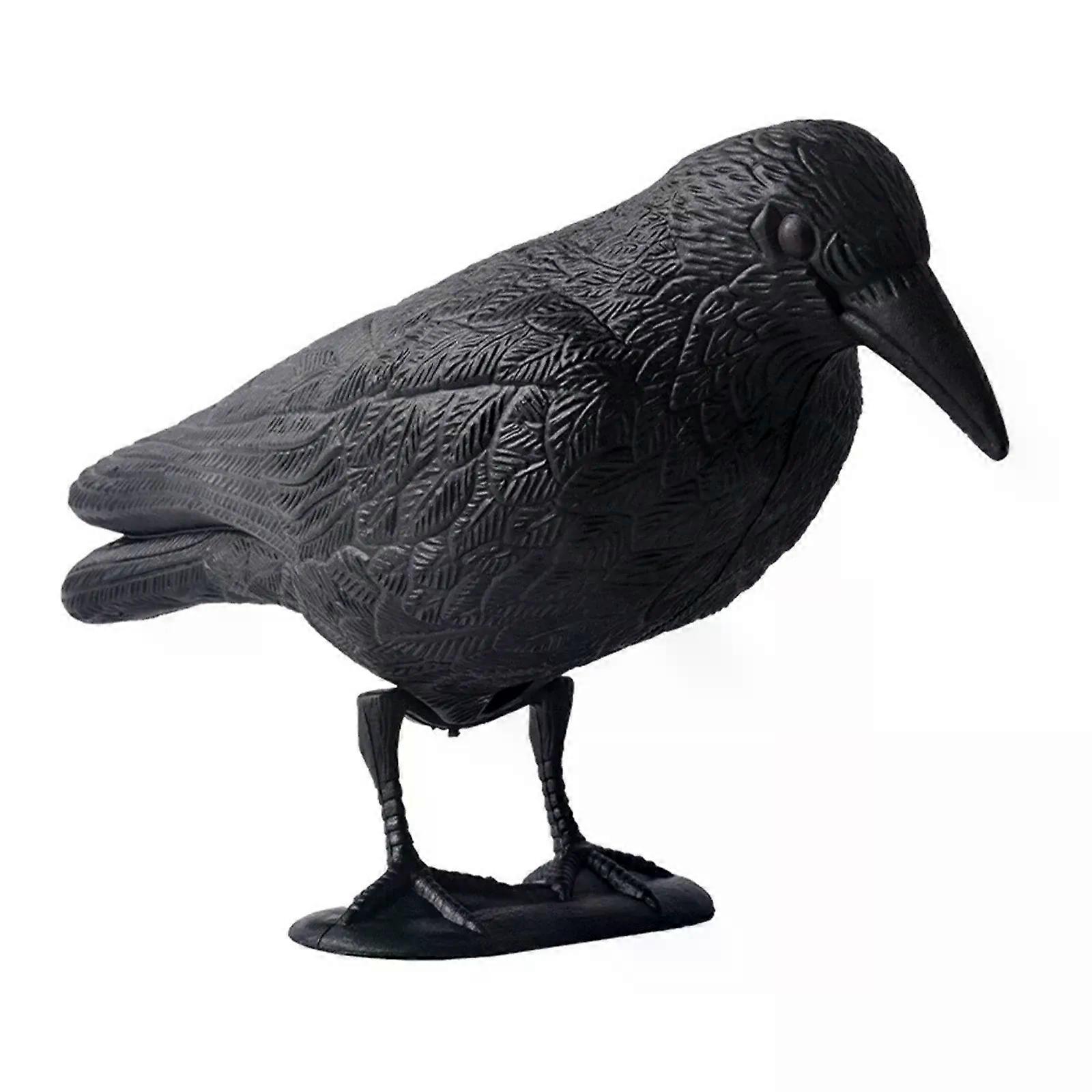 Decoracion Simulation Black Crow Raven Bird Repellent Pest Control ...