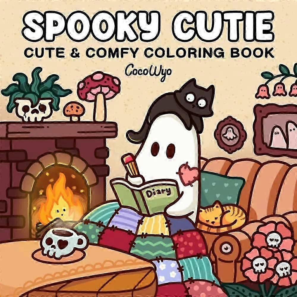 Little Corner Cozy Friends Cute Comfy Coloring Book for Adults Teens ...