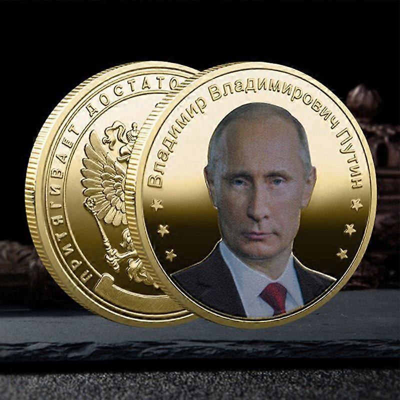 2025 Russian President Vladimir Putin Commemorative Medallion gold ...