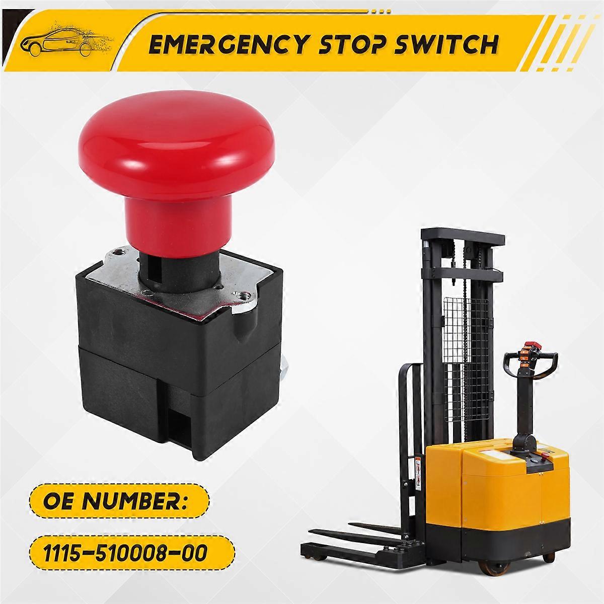 ED125-36 48V 125A Emergency Disconnect Stop Switch for Big Joe EZ30 E30 ...