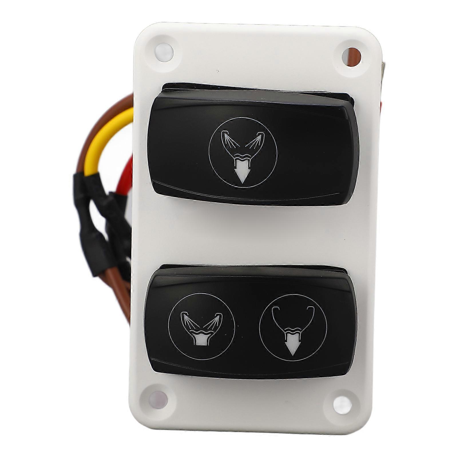 DC12 24V Marine Toilet Control Panel Switch 3 Way Fast Response RV ...