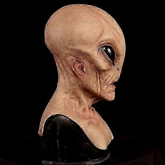 Halloween Mask Alien Mask, Halloween Creepy Face Mask, Latex Mask ...