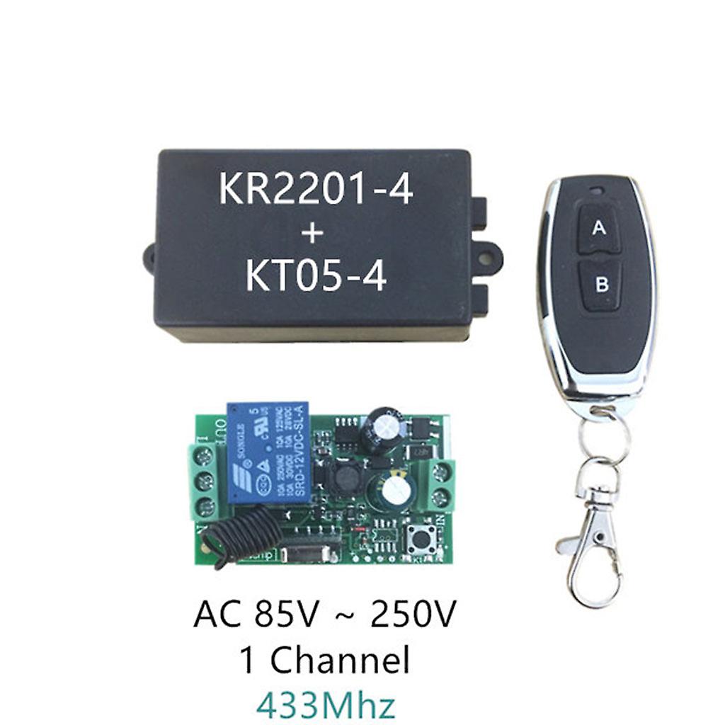1ch Wireless Rf Remote Control Switch Transmitter With Receiver Module ...