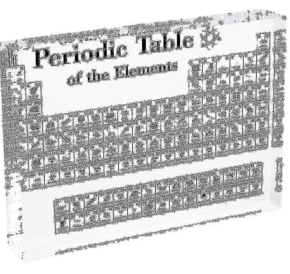 Tableau périodique des éléments chimiques en acrylique Tableau ...