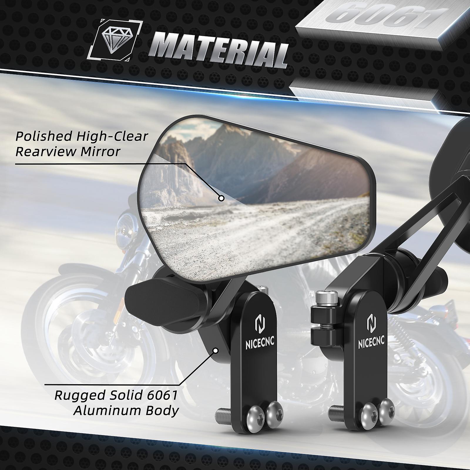 Rearview Mirrors Side View Mirrors For Ktm 390 790 890 Duke Adv 1290 ...