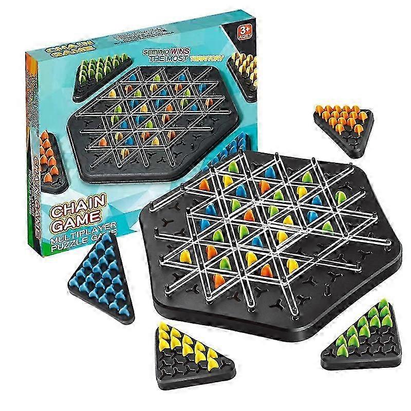 Chain Triangle Game,chain Chess Board Puzzle Game Chain Triangle Chess ...