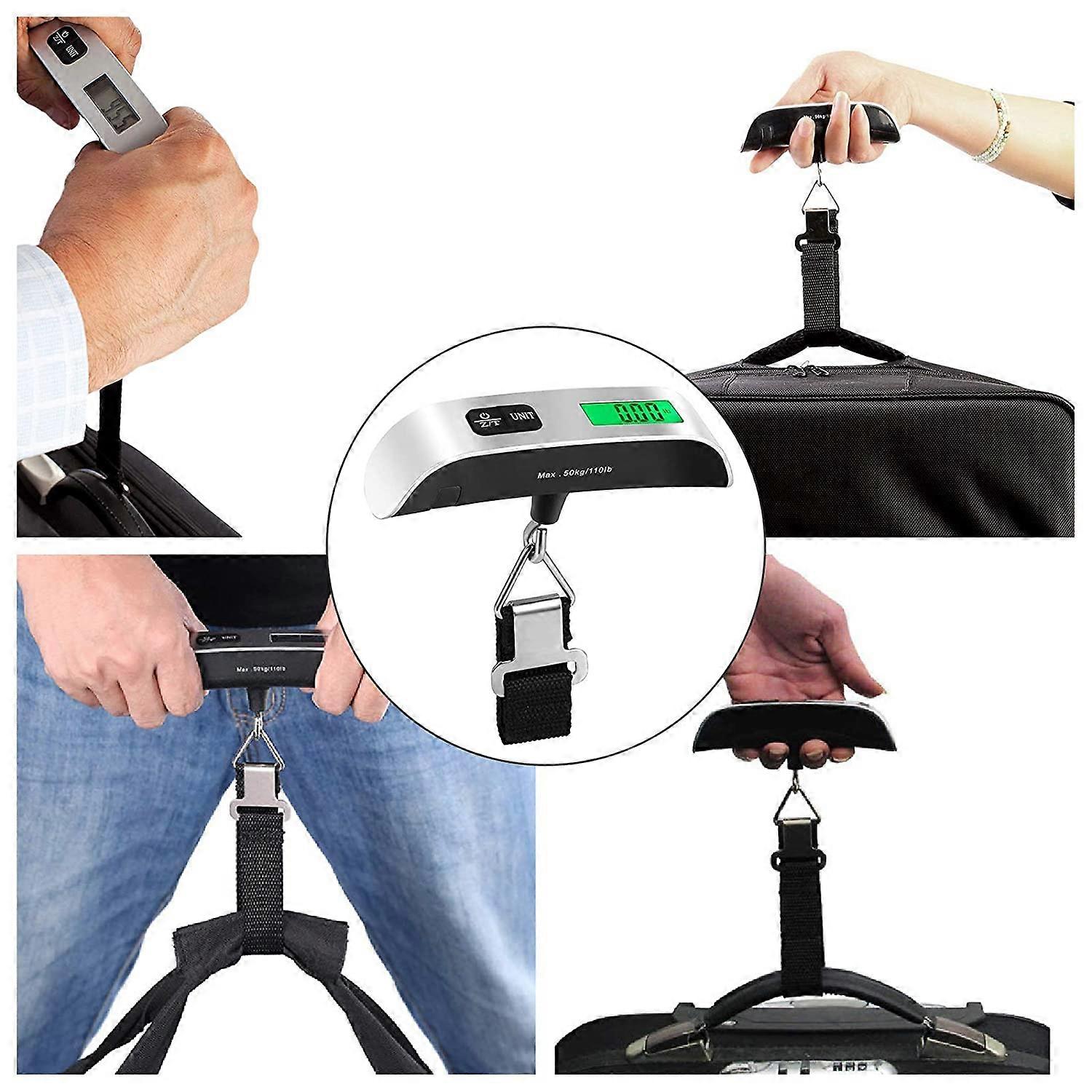 Electronic Luggage Scale, Travel Suitcase Scale Outdoor Portable ...