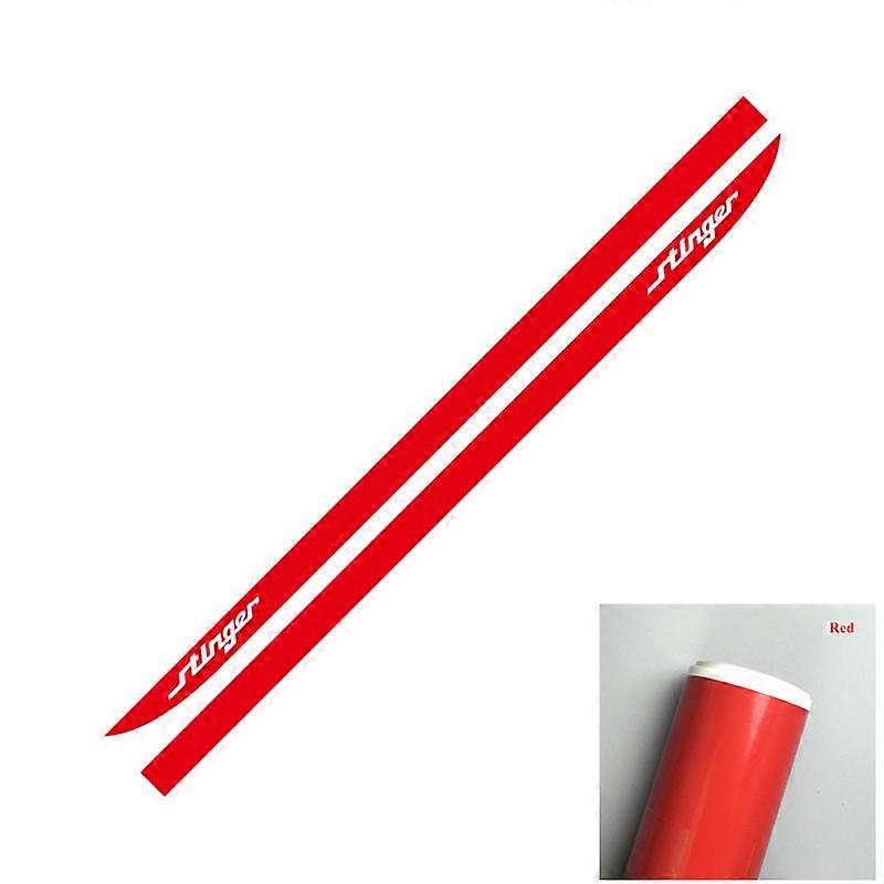 For-KIA Stinger Auto Body Decor Vinyl Decal Carbon Fiber Racing Sport ...