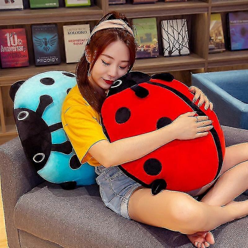Hot Huggable 80cm/60/40cm/ Cute Plush Toy Soft Ladybird Insect Doll ...