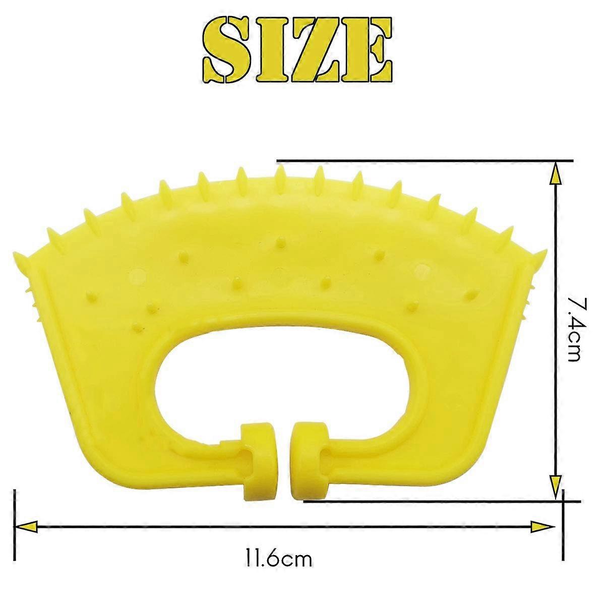 10PCS Calf Weaner Cattle Cow Weaning Tool Farm Livestock Bovine Nose ...