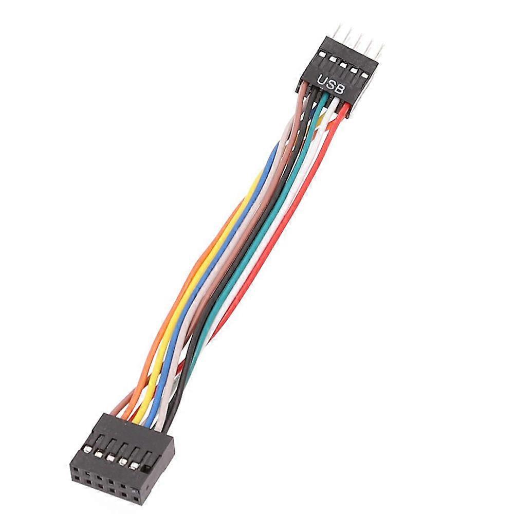 for Motherboard to Ordinary Chassis Adapter Cable,USB 9-Pin Revolution ...