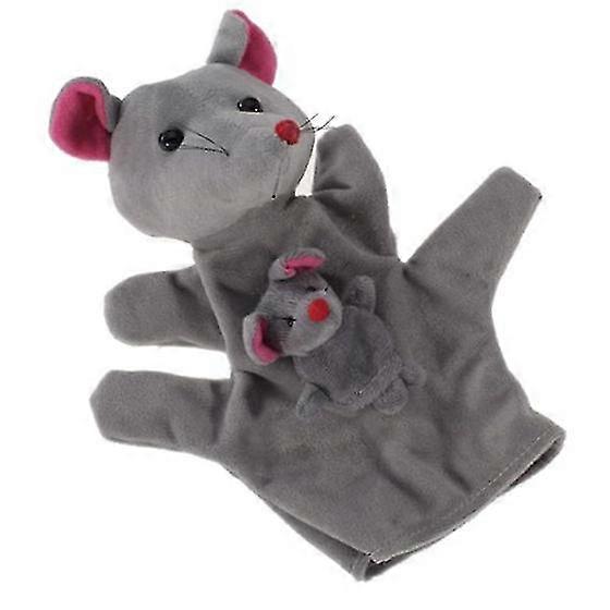 Grey Mouse Hand Puppet Finger Puppets | Fruugo UK