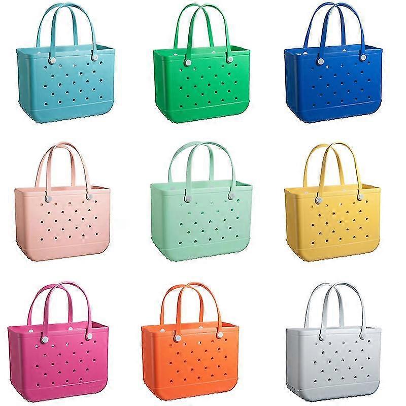 Rubber Bag Bogg Style Hole Waterproof Durable Oversize Silicone Beach ...