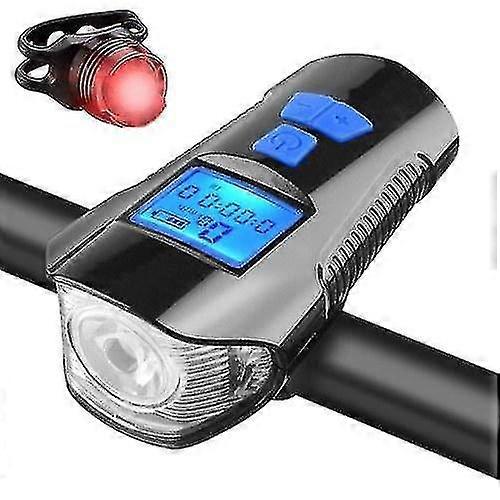 Led Bike Light Rechargeable Bike Tail Light And Front Light Set Cycle ...