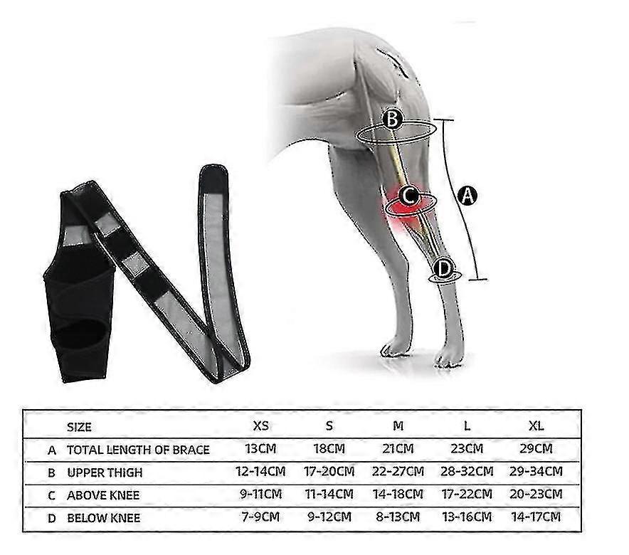 Dog Knee Brace,dog Leg Brace Hip Support Brace For Cruciate Ligament ...