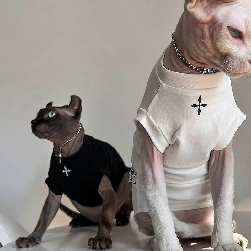 Devon Rex clothes hairless cat Sphinx Xabirus thin sleeveless Homewear ...