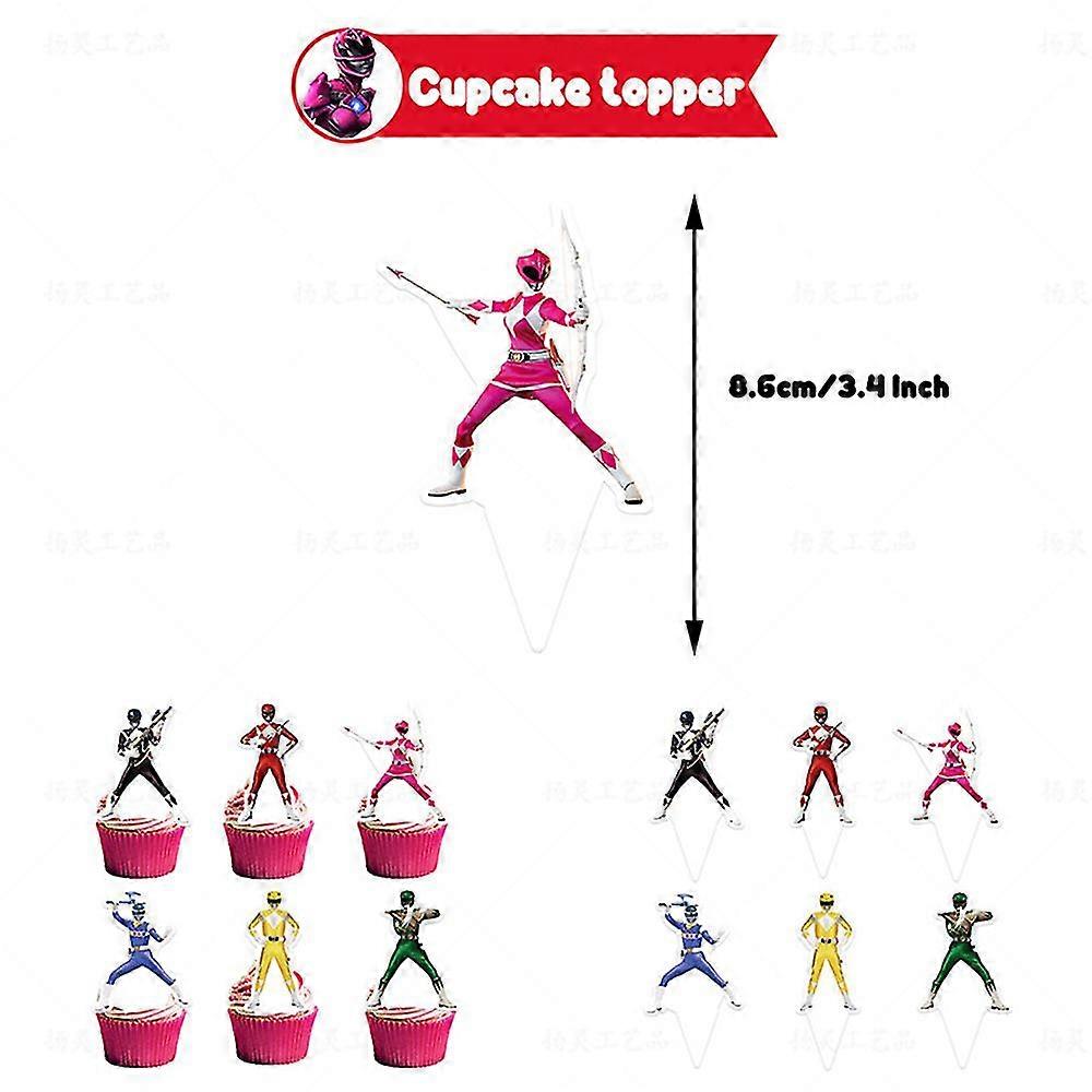 Power Rangers Themed Birthday Party Supplies Decoration Set Banner ...