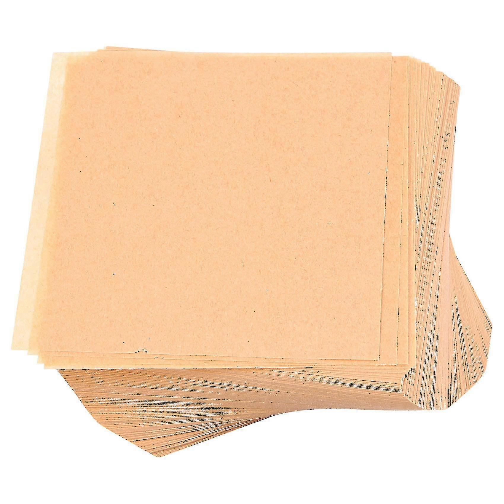 500 Pcs Unbleached Parchment Paper Baking Sheets, 4x4 Inches Non-stick ...