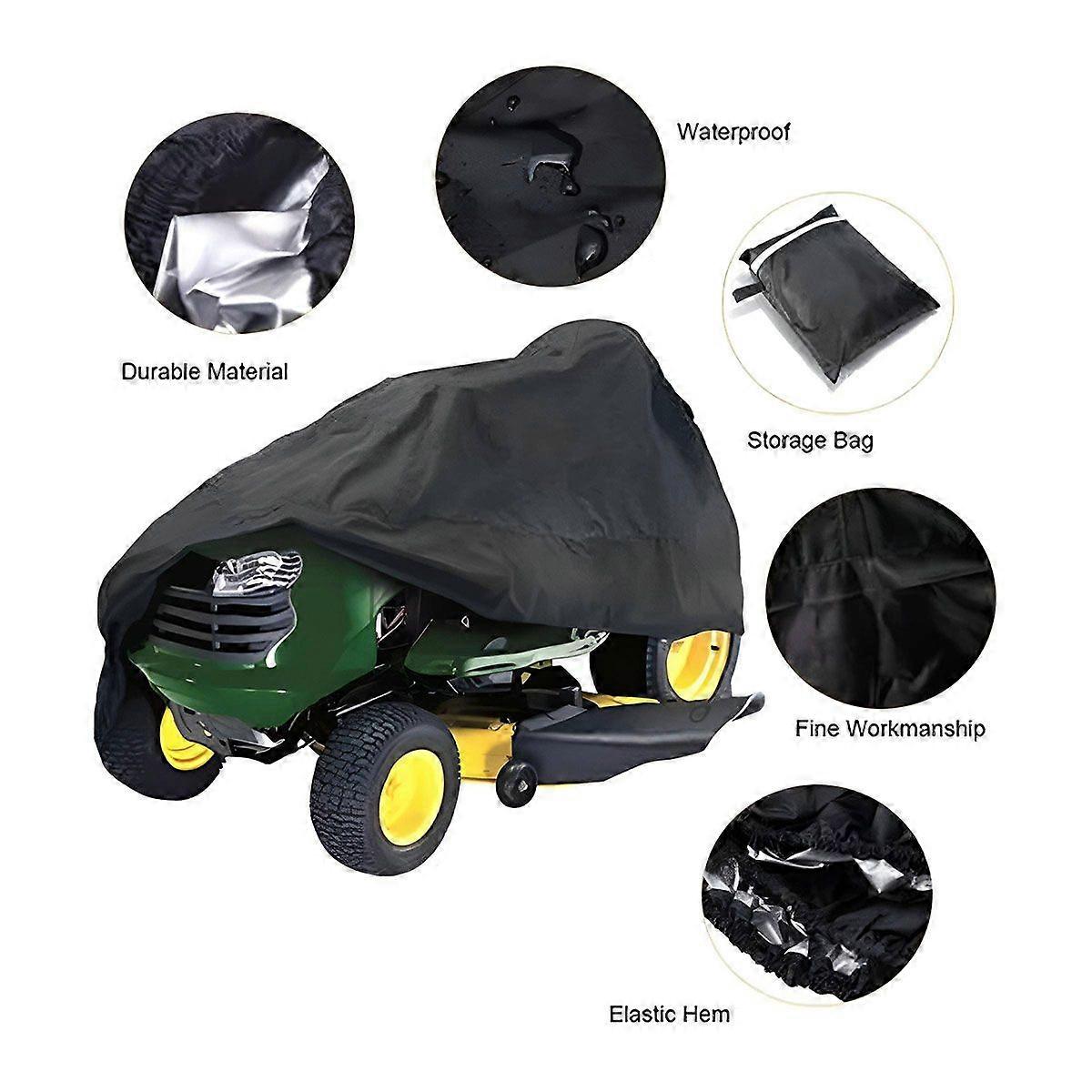 Lawn Mower Cover, Waterproof Tractor Cover , 210D Polyester Oxford ...