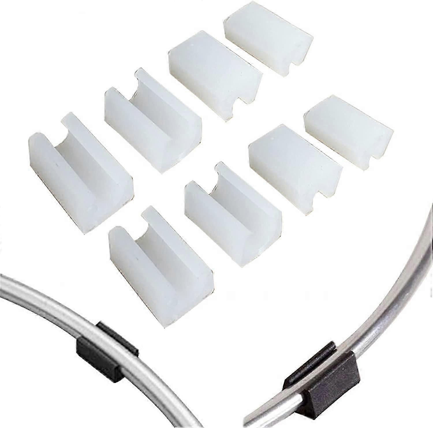 32pcs Chair Leg Glider Tube End Cap Buffer Cap Stopper Furniture Floor ...