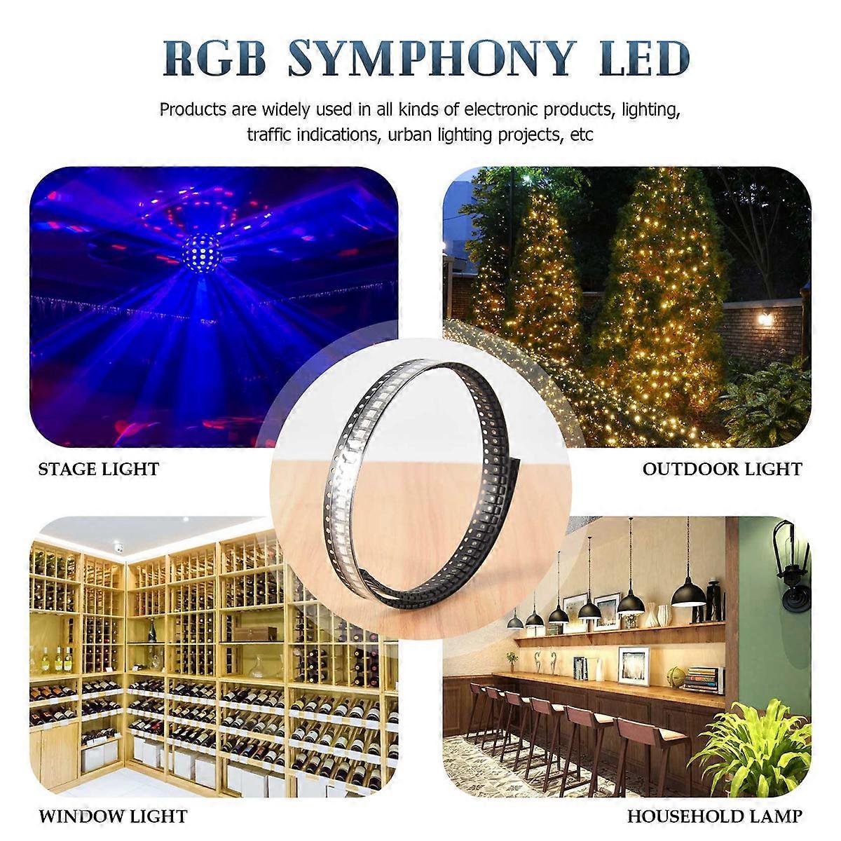 100PCS SK6812 MINI-E RGB (Similar WS2812B) SK6812 3228 SMD Pixels LED ...