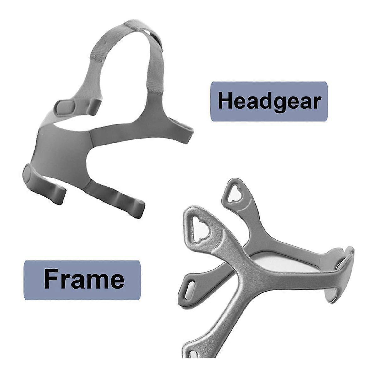 Headgear and Fabric Frame for Wisp Nasal Mask, Replacement Frame and ...