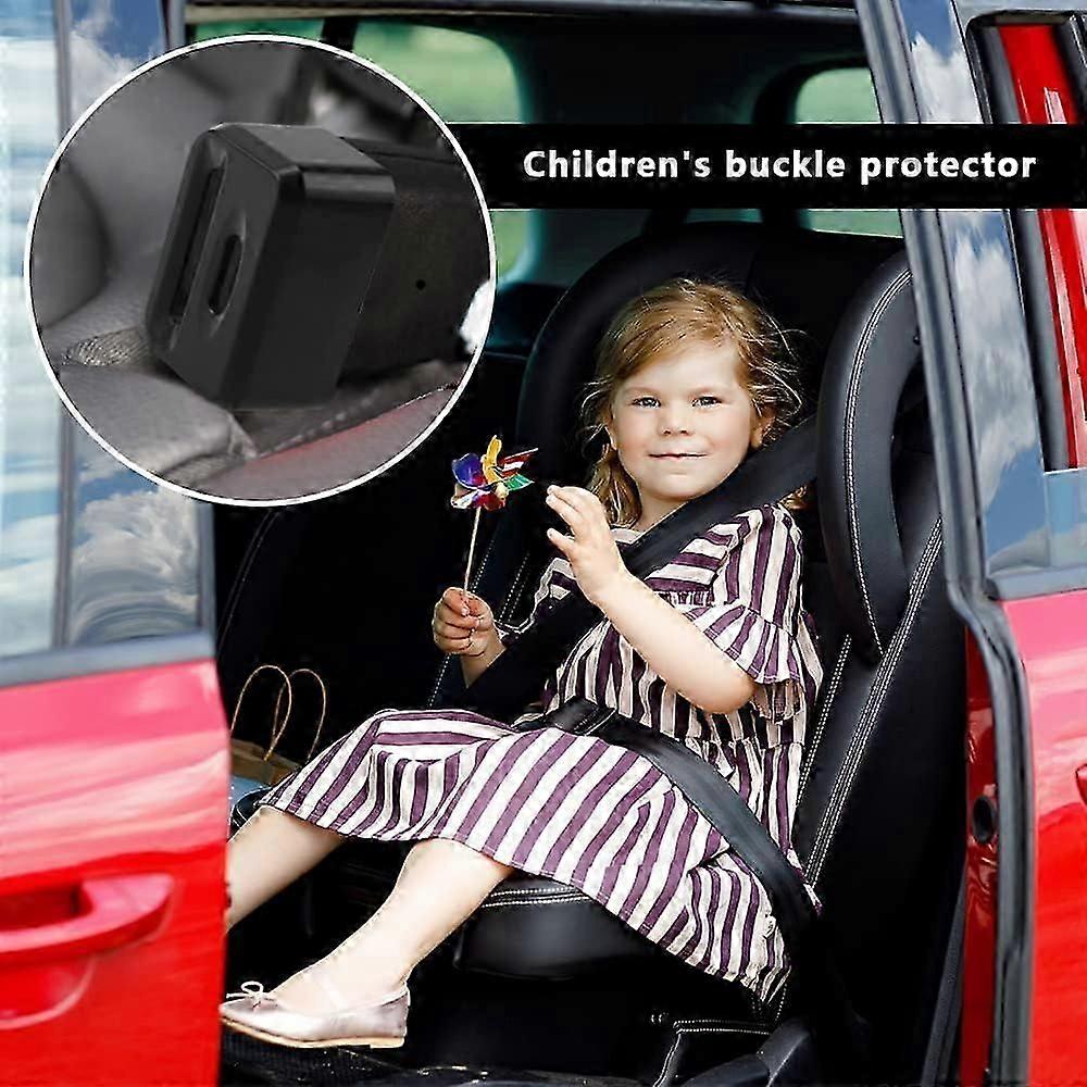 2 Pieces Safety Belt Buckle Protector Car Seat Belt Clip Holder Car ...