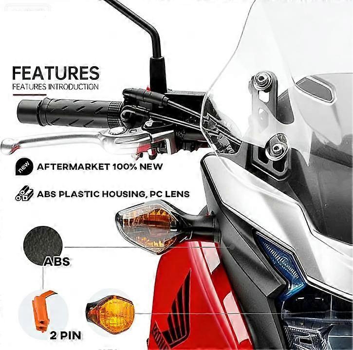 Motorcycle Turn Signal Indicator Compatible With Honda CBR500R, CBR650F ...