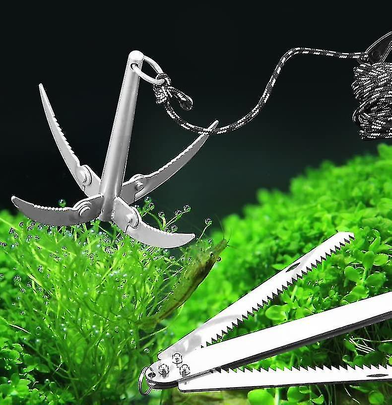 Weed Root Remover Tool, Folding Weed Razor, Lake Weed Rake, Aquatic ...