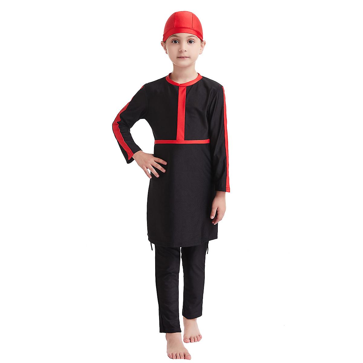 Traditional Haleychan Muslim Girl Fashion Swimwear Swimsuit Kids ...