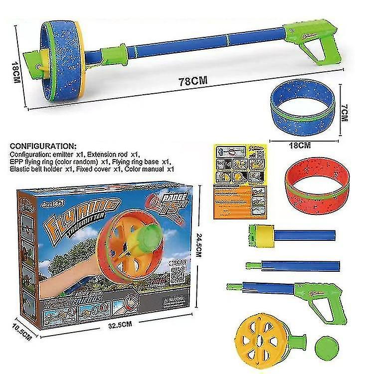 Flying Ring Launcher Dog Exerciser, Quickly Exercises Your Dog | Fruugo UK