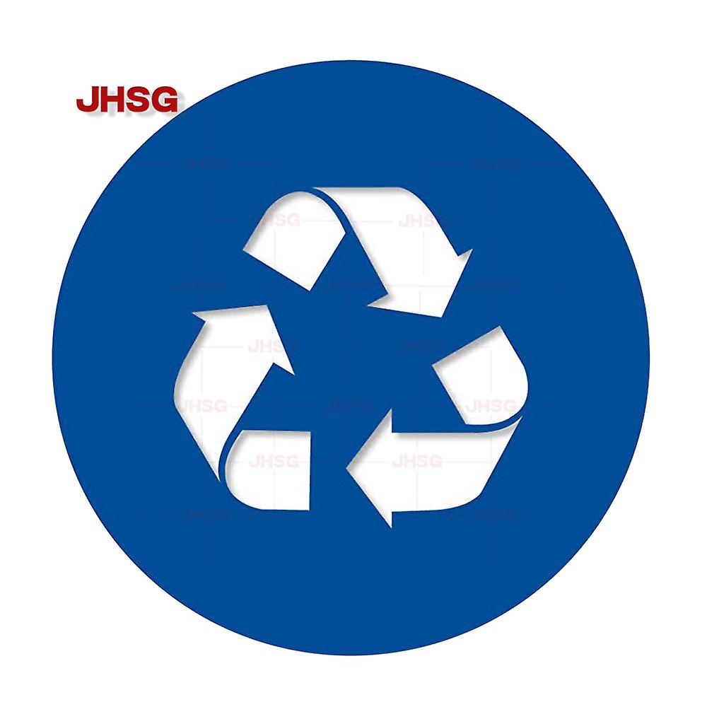 Recycling Signs-environmental Trash Can Signs Recycling Adhesive Indoor ...