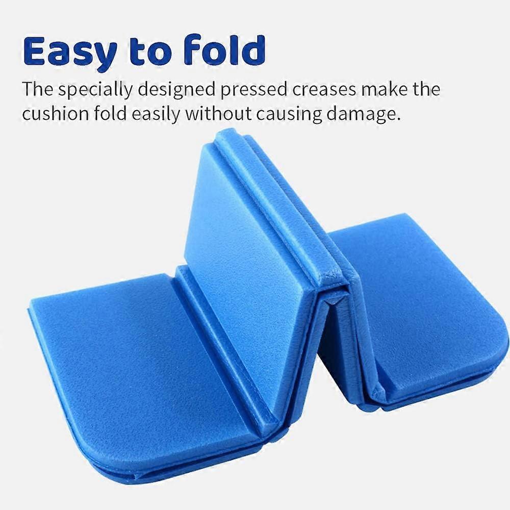 Waterproof Foldable Foam Mat, 4-Piece Portable Foldable Outdoor Seating ...