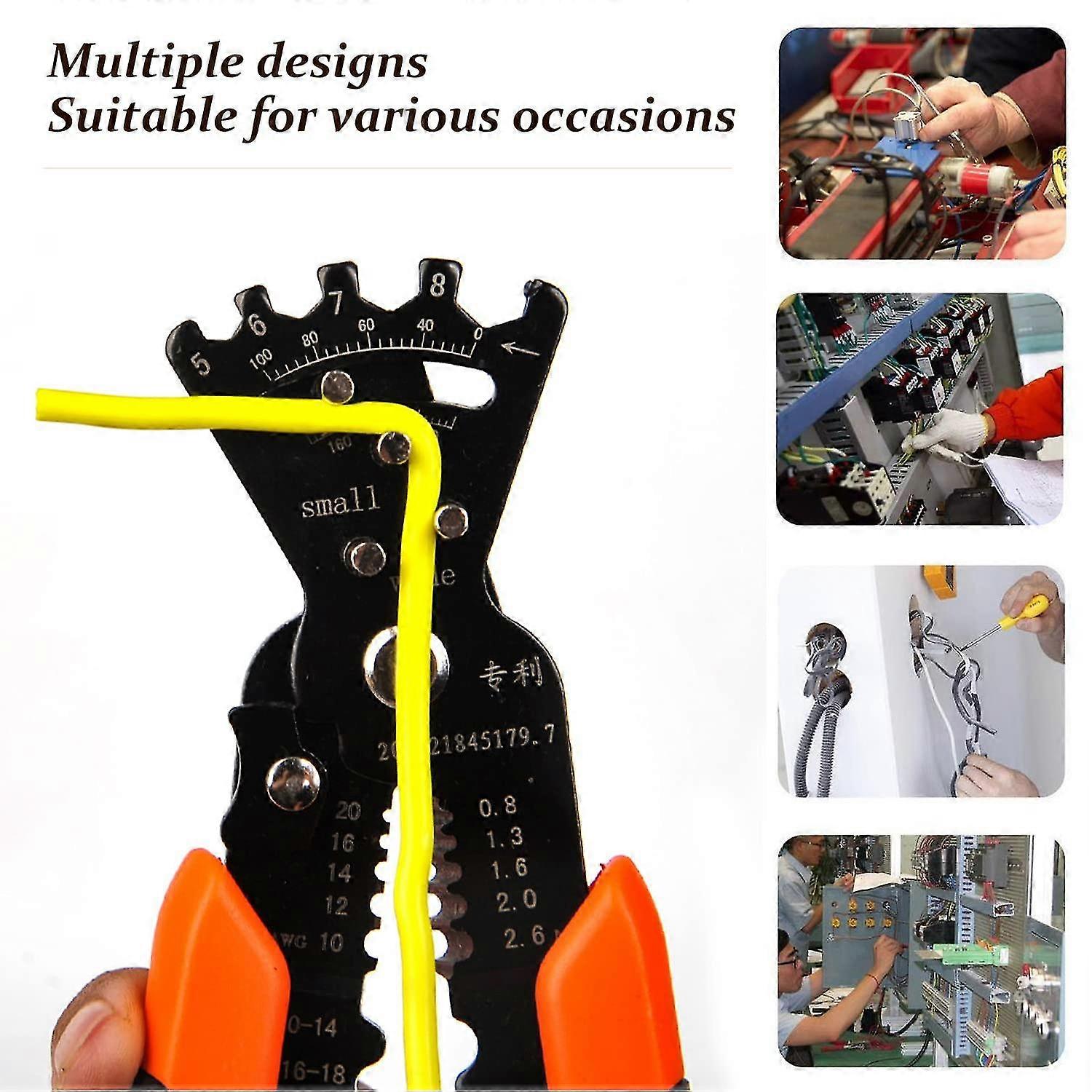 5 In 1 Wire Stripper, Automatic Multifunctional Wire Stripper ...