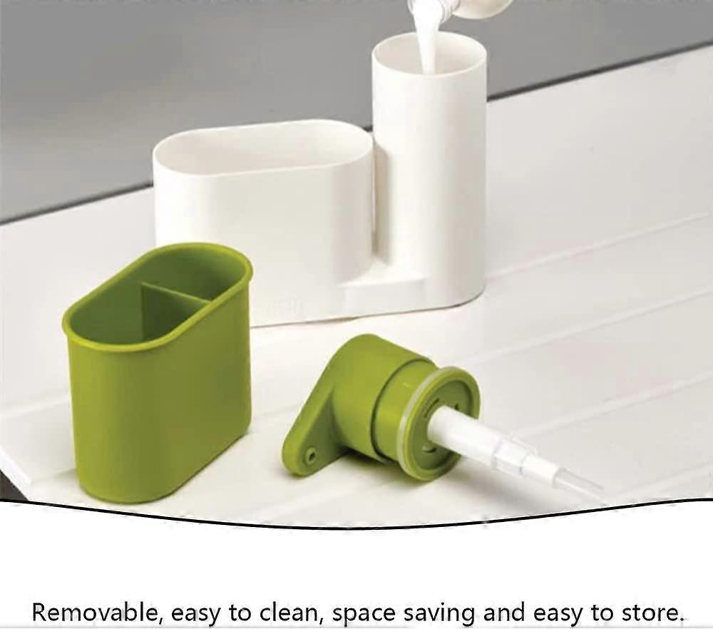 Soap Dispenser Storage Box Multifunctional Scrubber Dispensing Box ...