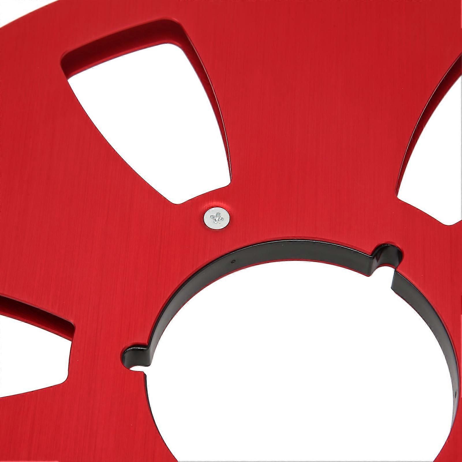 1/4 10.5 Inch Empty Takeup Reel 6 Hole Aluminum Alloy Universal Opening Machine Part Sound Tape ...