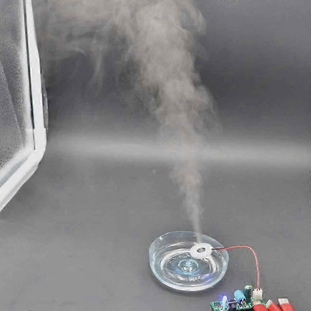 5 Pcs 20mm 1.7Mhz Ultrasonic Mist Maker Fogger Ceramics Discs with Wire ...