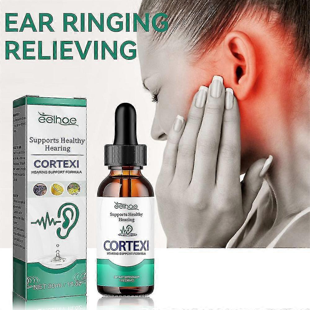 1/2/3Pcs Tinnitus Ear Drops Treatment Itching Earache Hard Hearing ...
