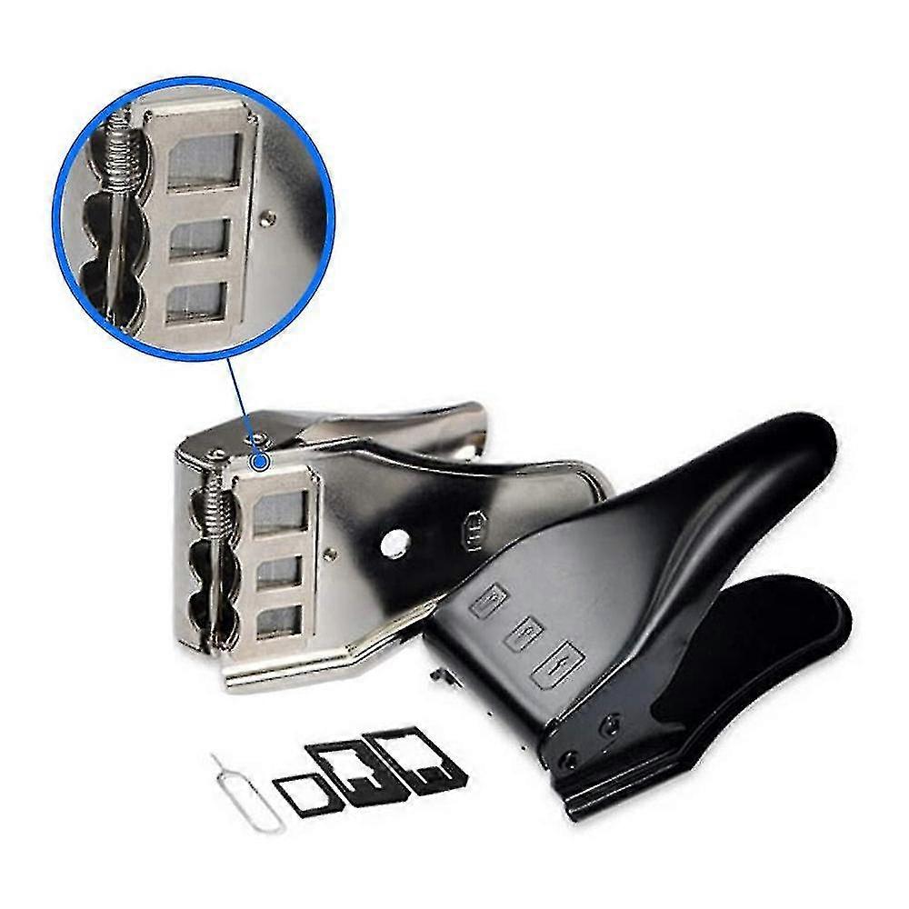 Universal 3 In 1 Punch / Standard Sim / Micro Sim / Nano Sim Card ...