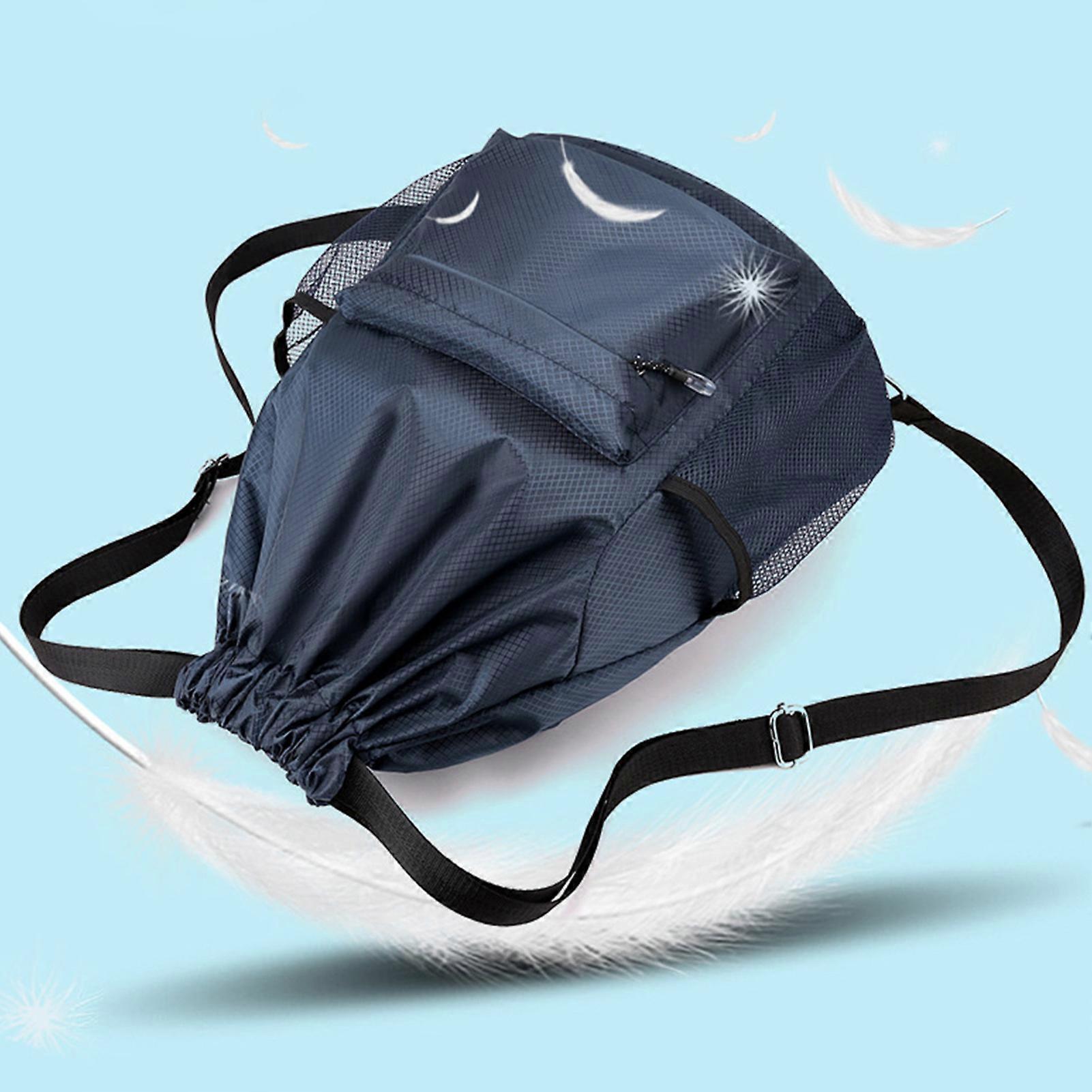 Women Drawstring Backpack Water Resistant Oxford Cloth String Bag ...