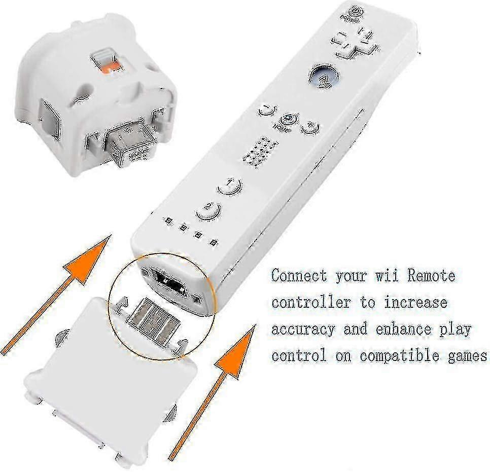 2 Motion Plus Adapter Sensor For Wii Remote Controller, Motion Plus ...