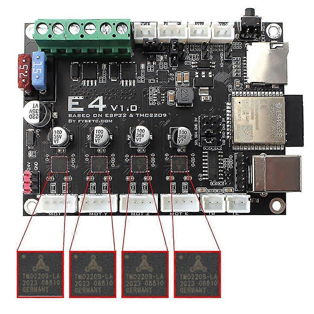 3d Printer Motherboard E4 V1.0 Esp32 Motherboard Control Board | Fruugo NO