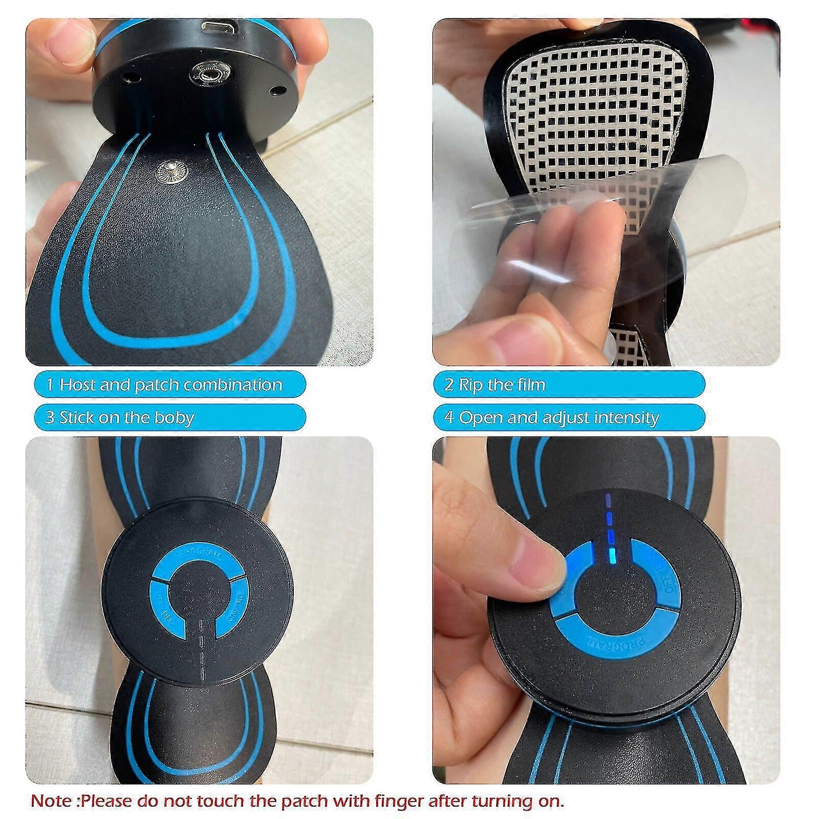 Electromagnetic Wave Leg Massager Mini Cervical Massager 6 Modes ...