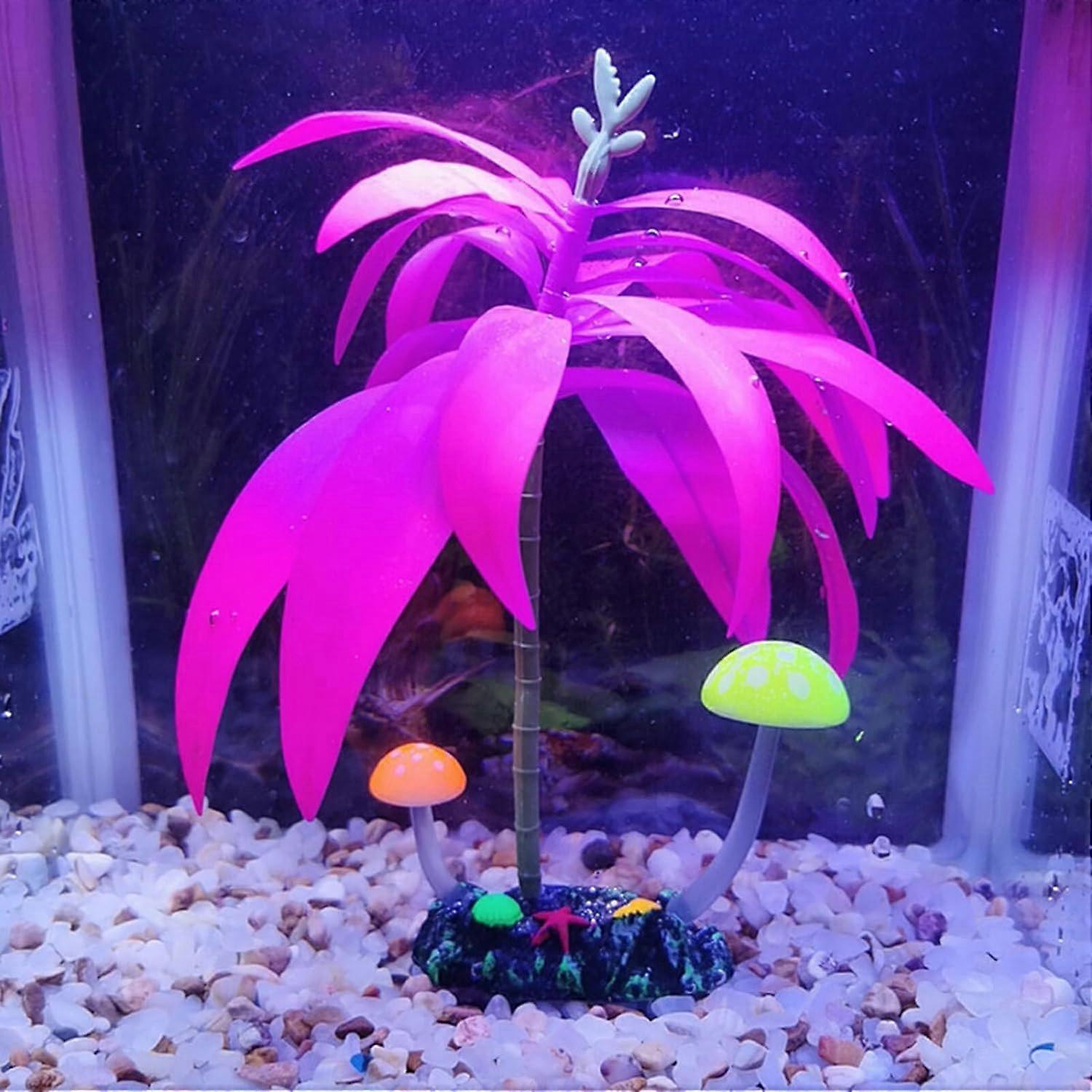 Fish Tank Plant Water Grass Aquarium Plant Decorative Fluorescent Plant ...