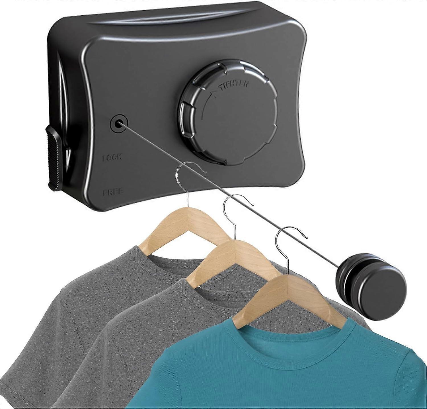 Retractable Clothesline 5.1M: Retractable Outdoor Clothesline ...