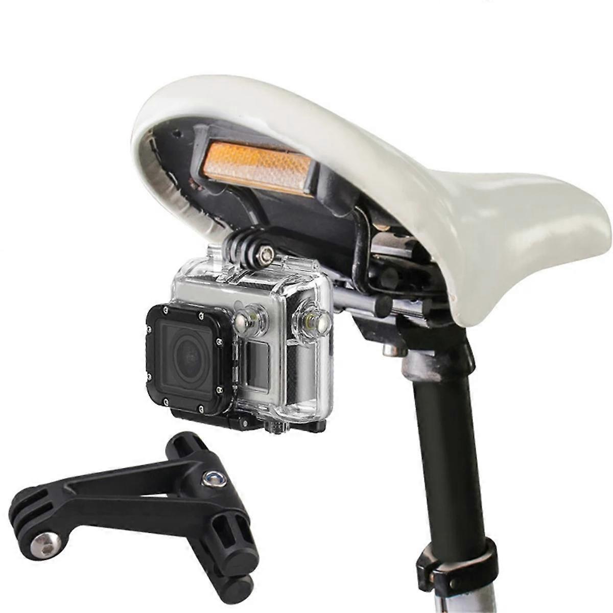 Bicycle Saddle Rail Rear Light Bracket Bike Seatpost Mount LED Lamp ...