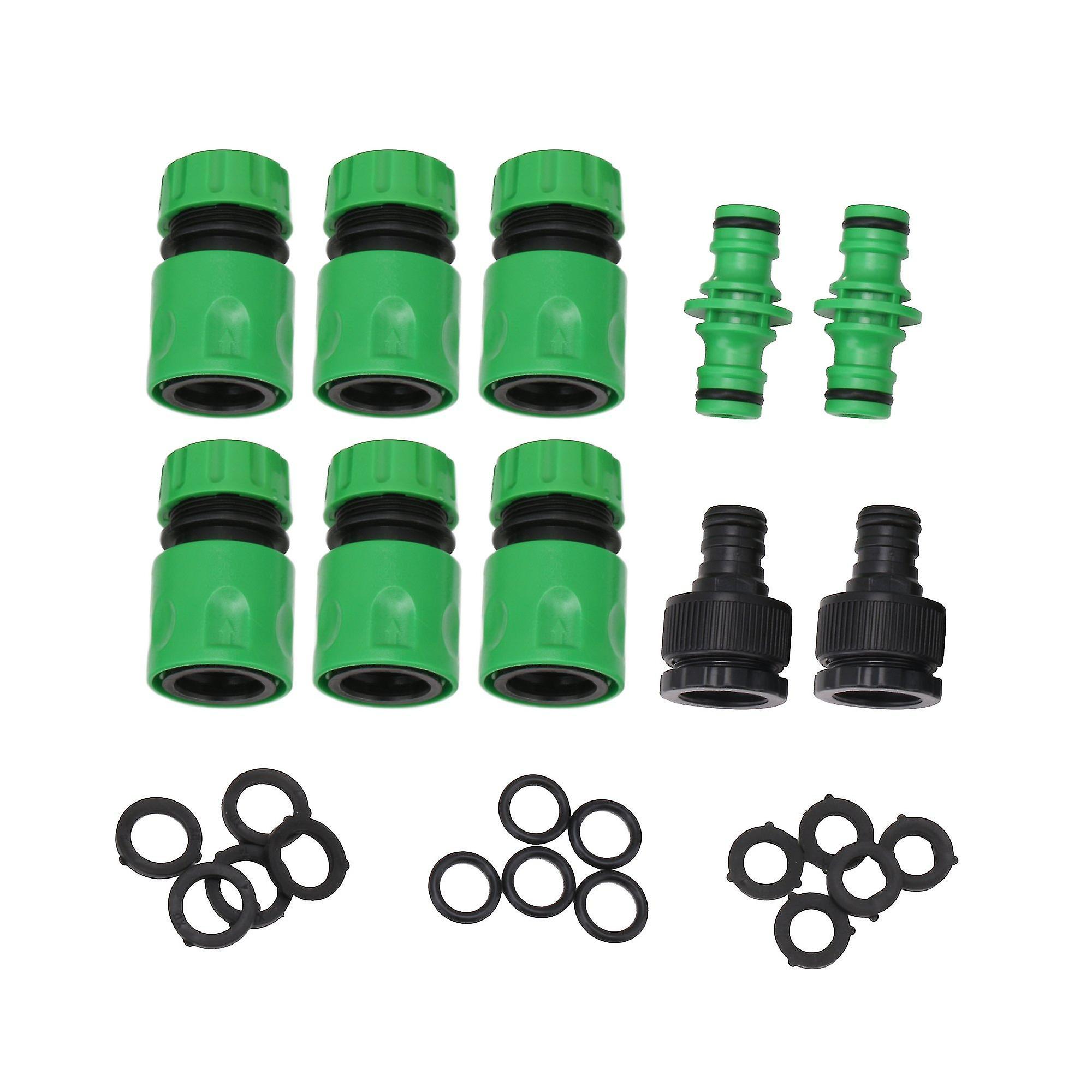 Garden hose fittings valves 10 pcs 1/2inch garden irrigation water pipe ...