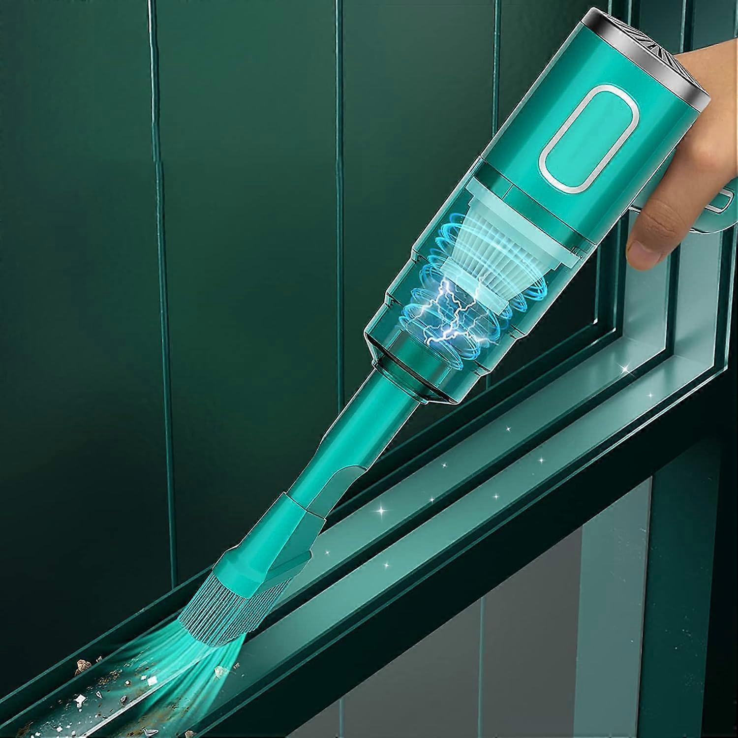 Cordless Handheld Vacuum, Mini Handheld Cleaner Cordless Lightweight Rechargeable Hand Vacuum ...