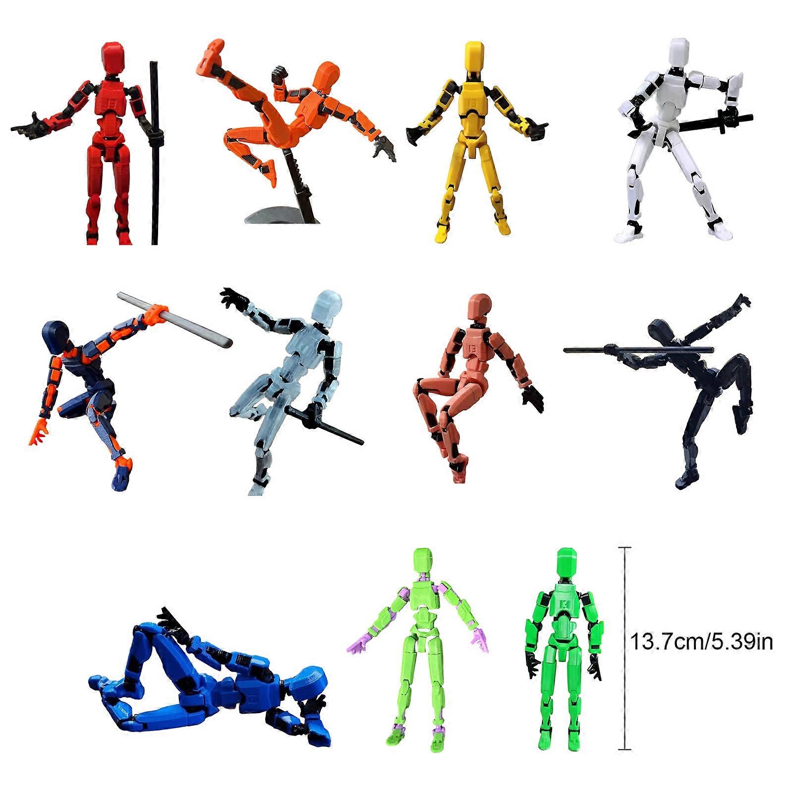 Multi-Jointed Movable Robot 2.0 3D Printed Mannequin Toys Dummy 13 ...