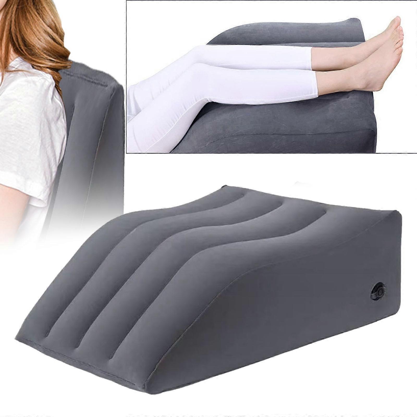 Knee Wedge Travel Pillows Comfort Leg Travel Pillows Inflatable Bed ...